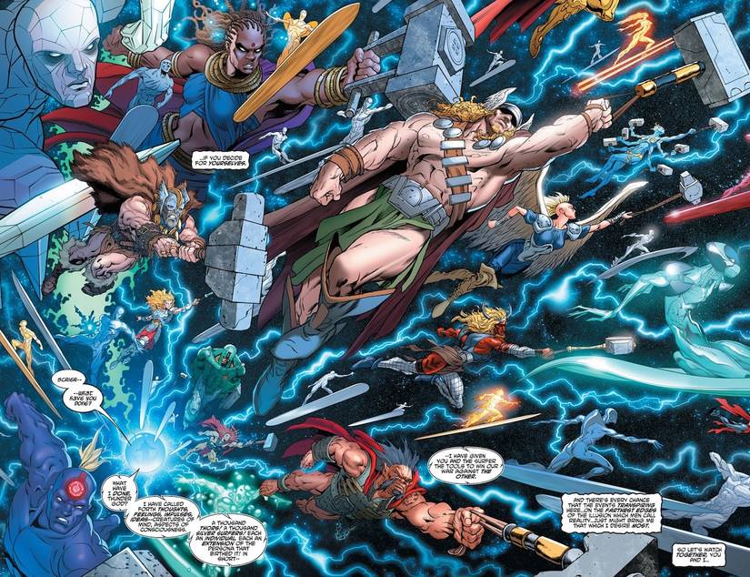 Splitting Thor's Personality into Different Heroes Created a Team That ...