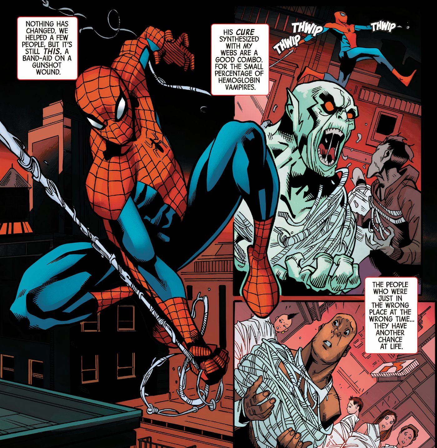 Spider-Man's New Webs Have Their Very Own Anti-Vampire Superpower