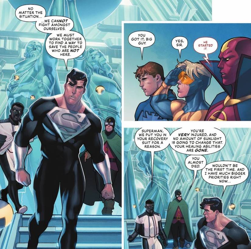 Superman's Iconic Black Costume Returns to DC Canon as His Most ...