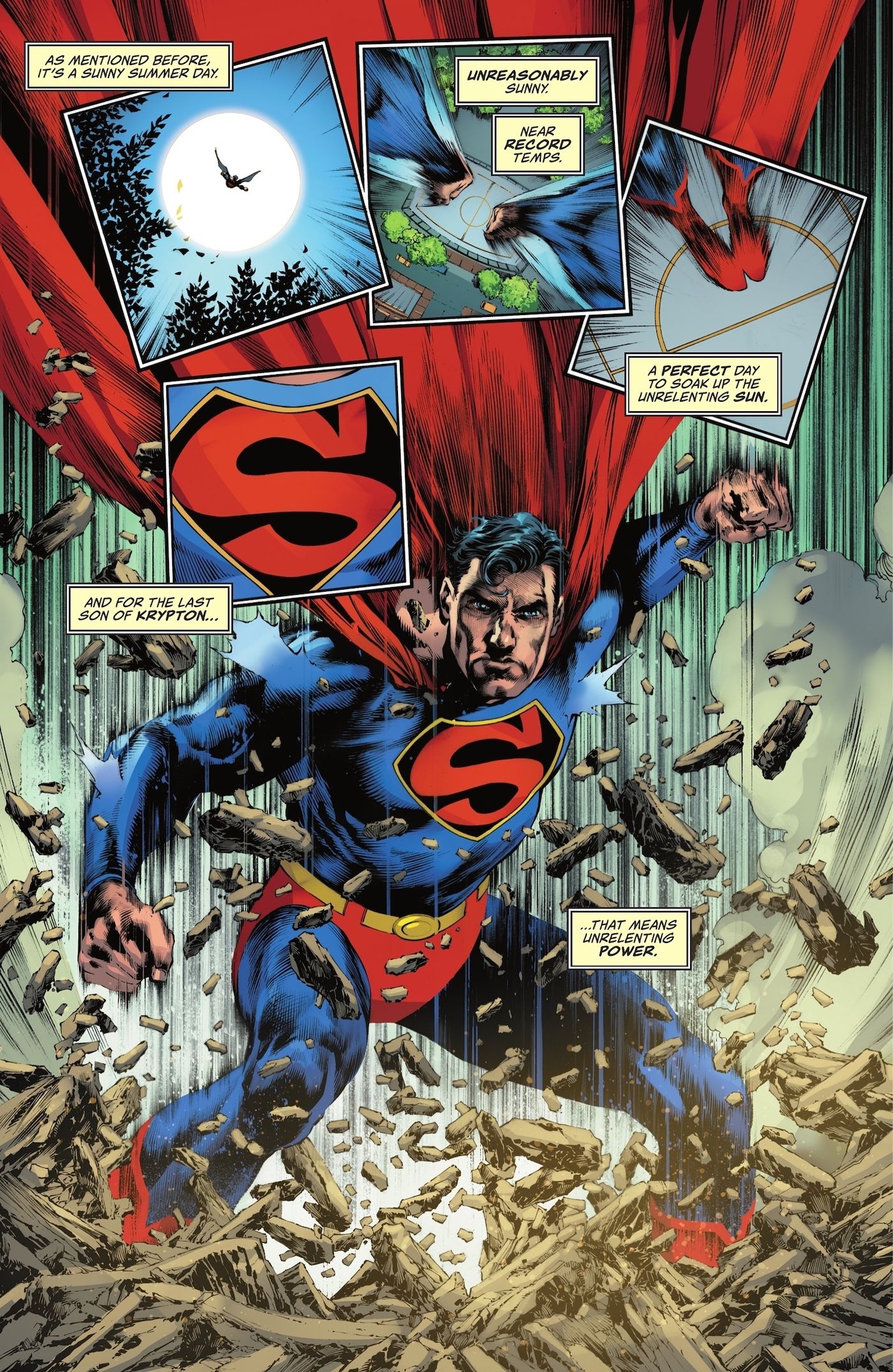Superman's Best Animated Costume Returns to DC Lore in an Epic Alien Invasion Battle