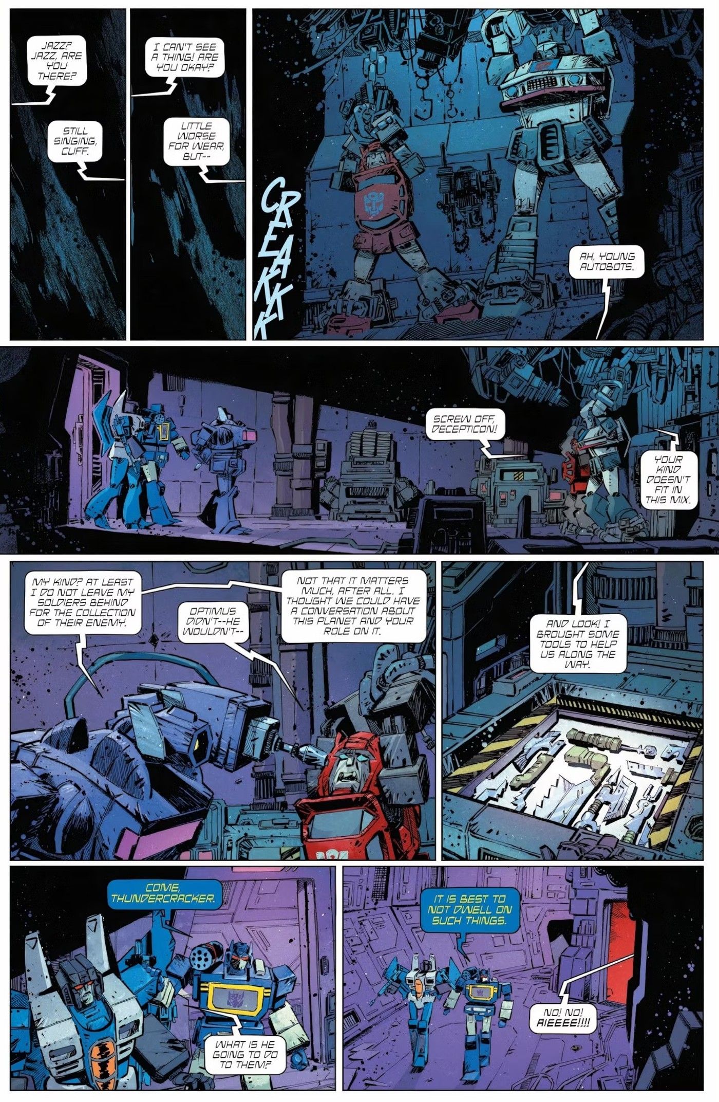 "He Likes Taking His Time When He Pulls Autobots Apart": Transformers ...