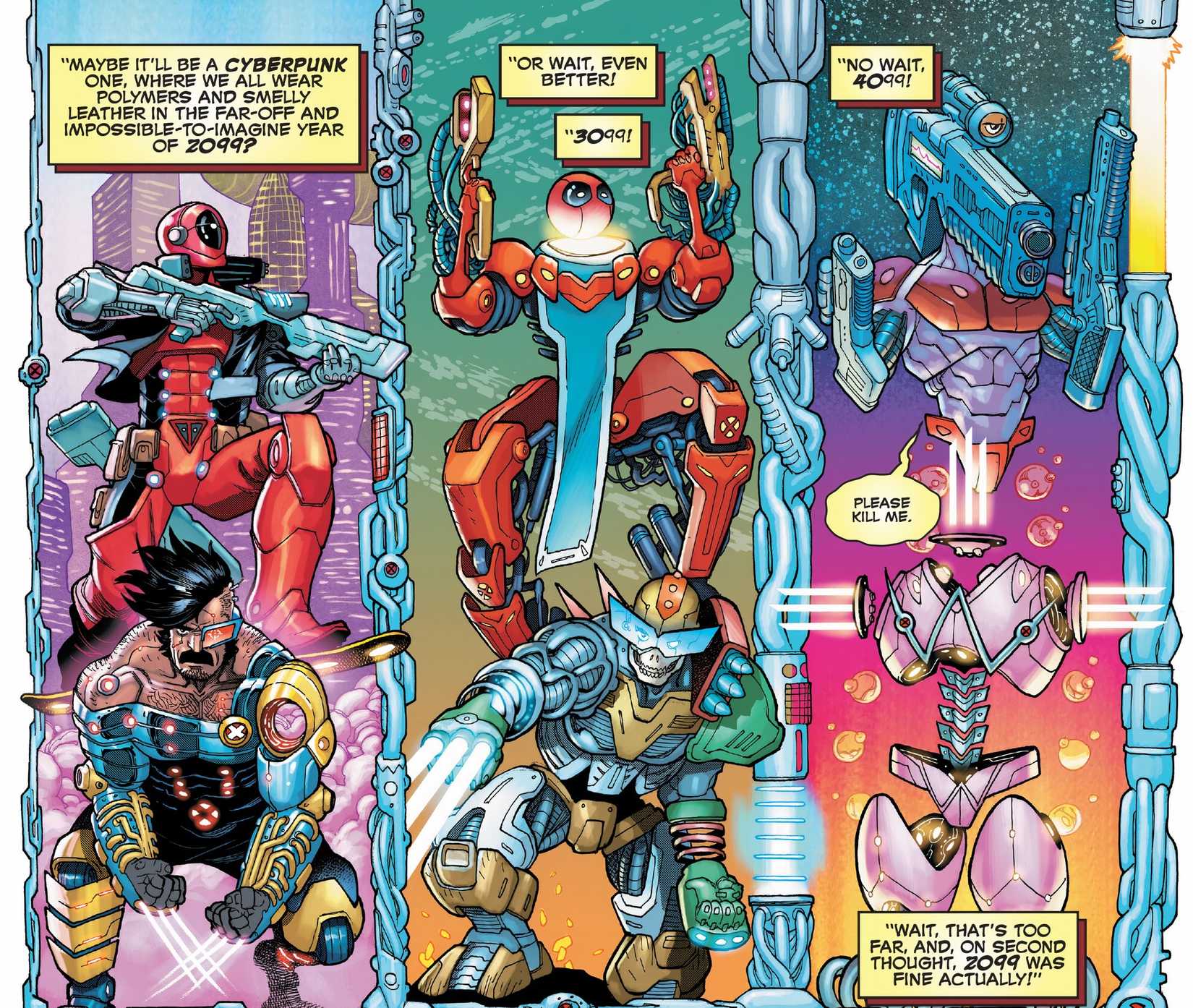Wolverine & Deadpool's New Costumes Are the EXTREME 90s Makeovers They ...