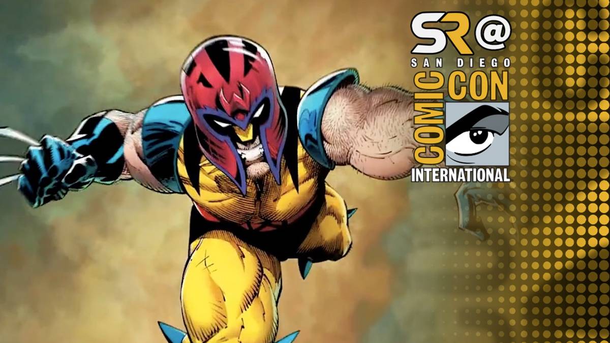 Wolverine Dons Magneto's Helmet, Fights Colossus & Rides a Dinosaur in ...