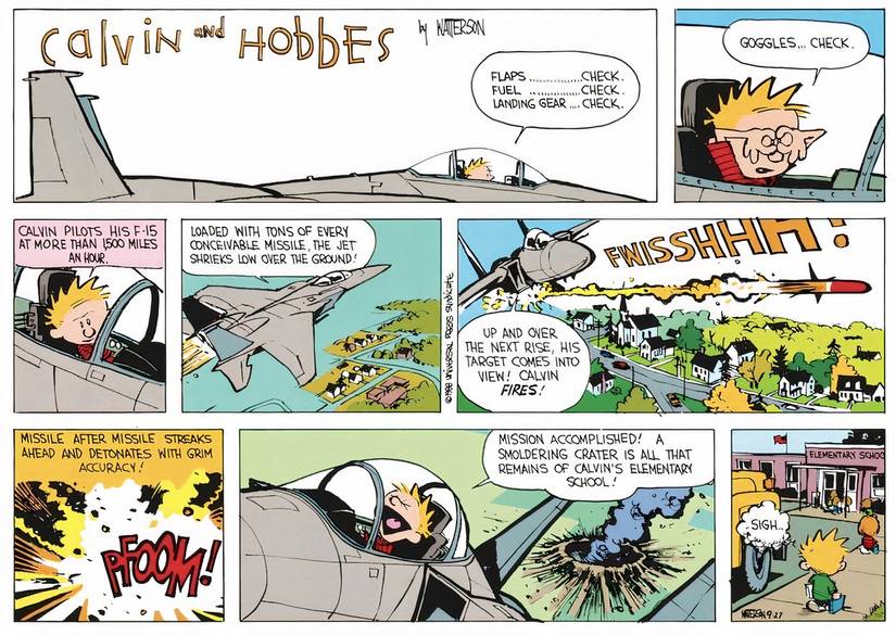10 Calvin and Hobbes Comics That Perfectly Capture Calvin's Anarchist ...