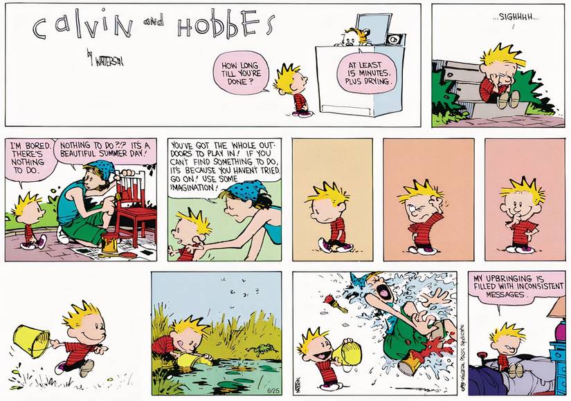 10 Calvin and Hobbes Comics That Perfectly Capture Calvin's Anarchist ...