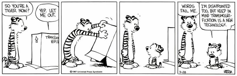 10 Funniest Calvin and Hobbes Comics Starring Calvin's Imaginary Inventions