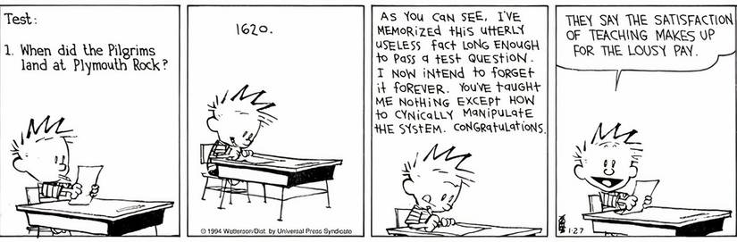 10 Best Calvin and Hobbes Comic Strip Punchlines We'll Never Forget