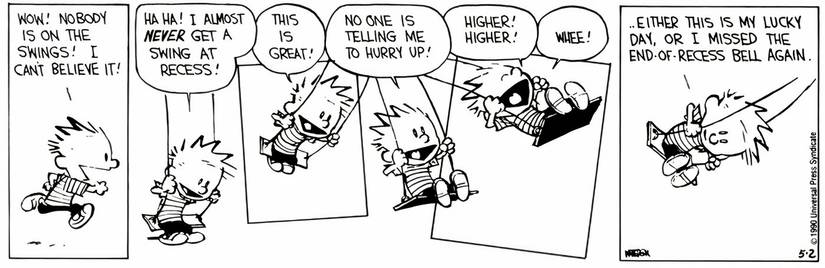 10 Best Calvin and Hobbes Comic Strip Punchlines We'll Never Forget