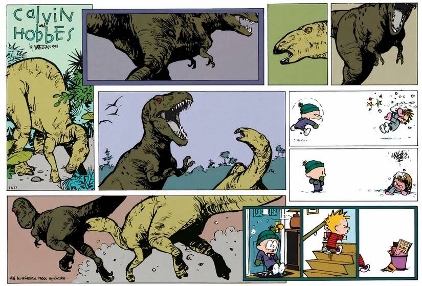 10 Most Epic Calvin and Hobbes Snowball Fights in Comic History