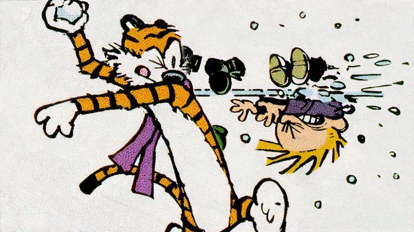Calvin And Hobbes Attack Of The Snowgoons
