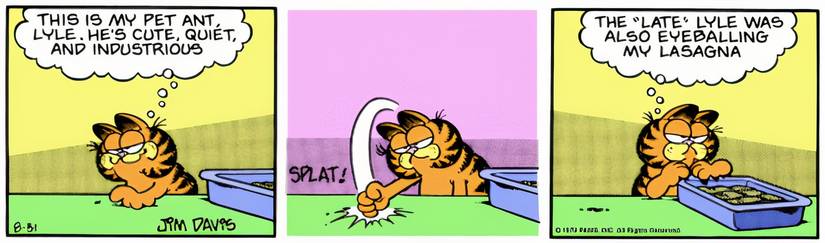 10 Garfield Comics Showcasing His Love for Lasagna