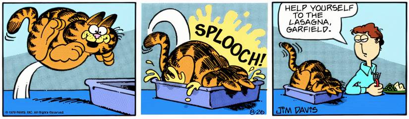 10 Garfield Comics Showcasing His Love for Lasagna