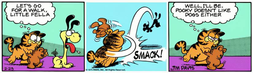 10 Greatest Garfield Comics Featuring Pooky the Teddy Bear
