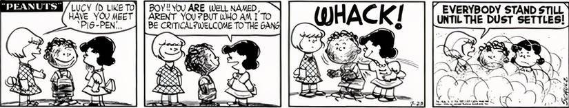 Peanuts' Pig-Pen Just Turned 70 - 10 Hilarious Comic from His First Month