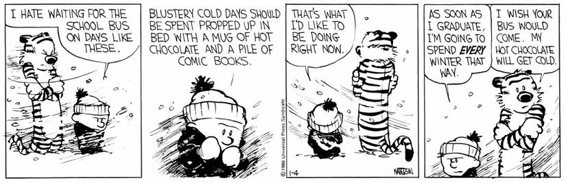 15 Best Calvin and Hobbes Strips About School (and Homework)
