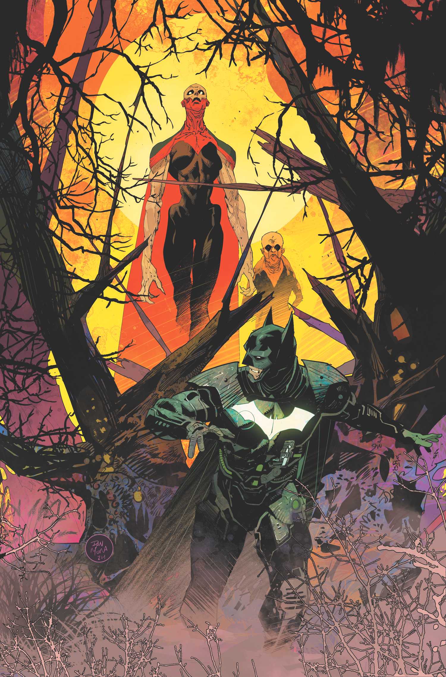 Batman's Glowing Space Armor Makes Him a Sci-Fi Hero Straight from TRON