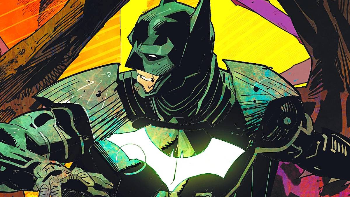 Batman's Glowing Space Armor Makes Him a Sci-Fi Hero Straight from TRON