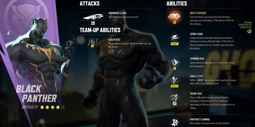 Marvel Rivals: How To Play Black Panther Guide (Abilities, Ultimate ...