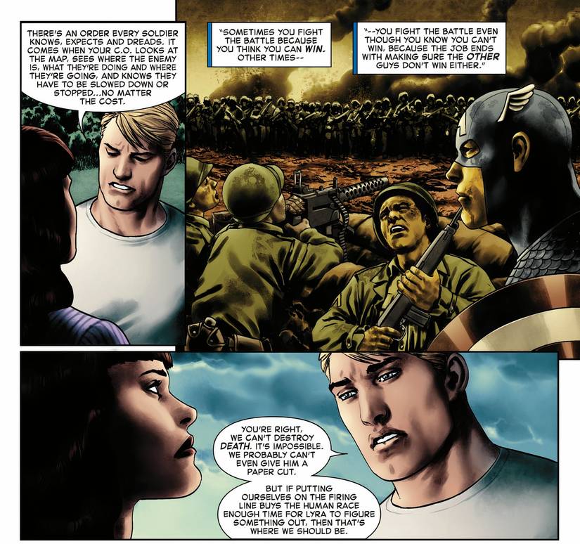 Captain America Reveals a Surprising Secret About His Death