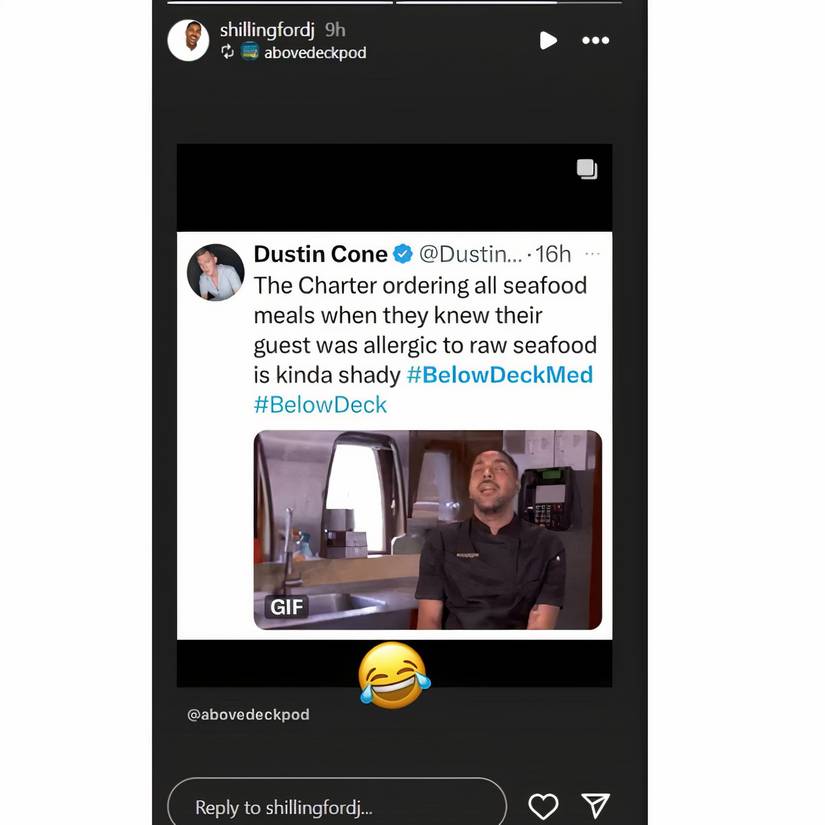 Below Deck Med Star Laughs At Charter Guest’s Near-Fatal Accident