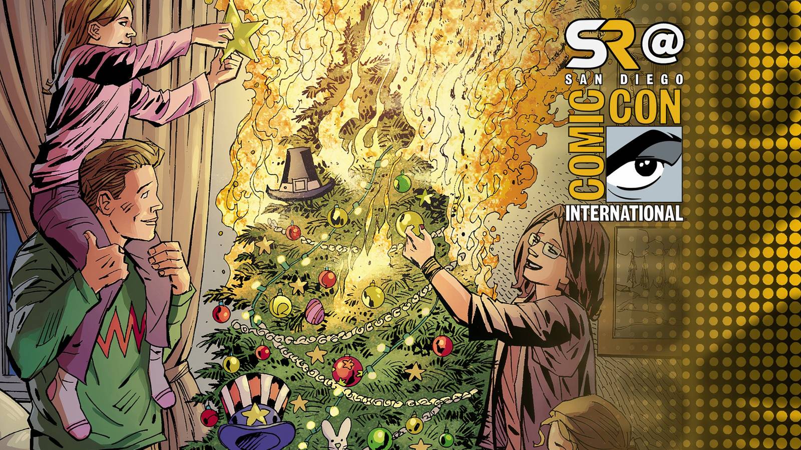 SDCC 2024: Mikey Way Rings in Holidays All Year Long with Christmas 365 ...