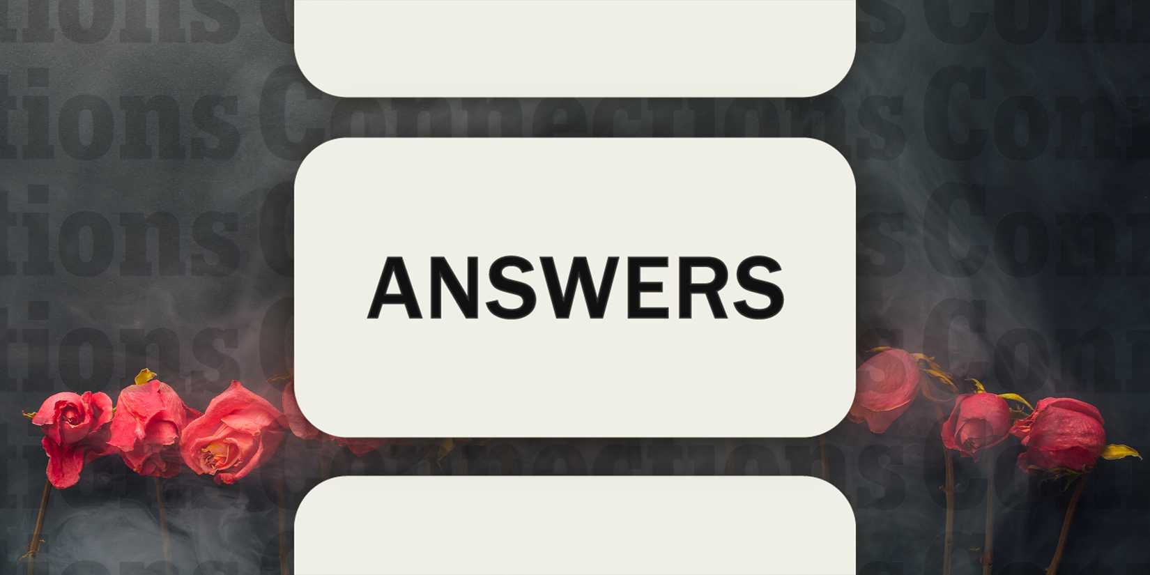 Today's Connections Hints & Answers For August 9, 2024 (Puzzle #424)