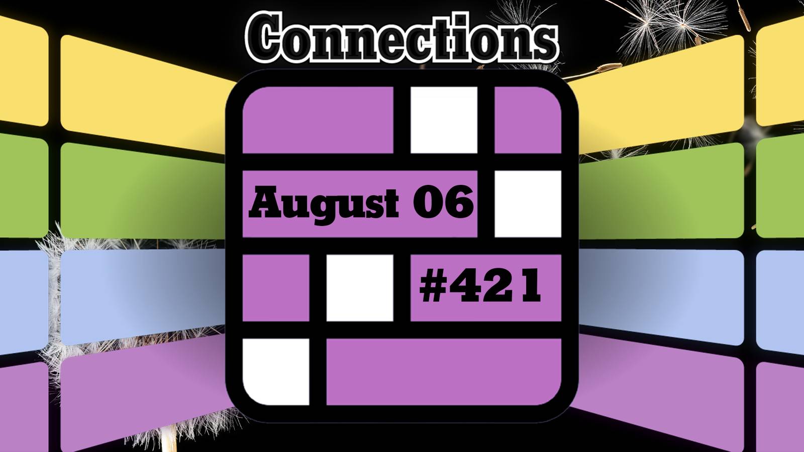 Today's Connections Hints & Answers For August 6, 2024 (Puzzle #421)