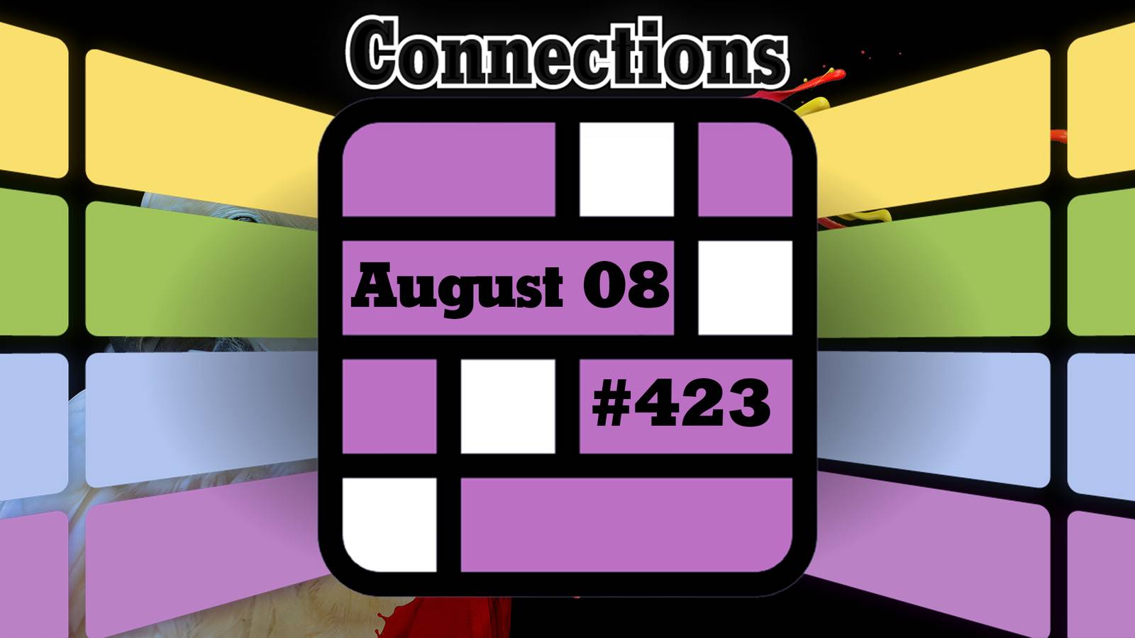 Today's Connections Hints & Answers For August 8, 2024 (Puzzle #423)
