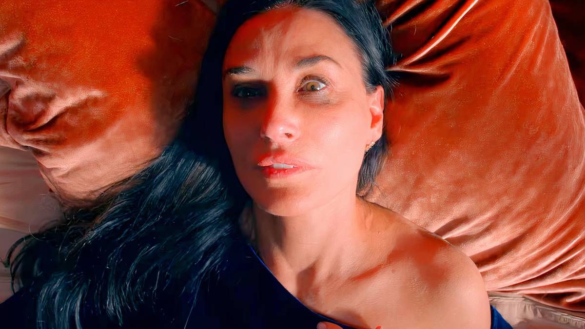 The Substance Trailer: Demi Moore's Controverisal Body Horror Freakout Gets Sleek & Disturbing ...