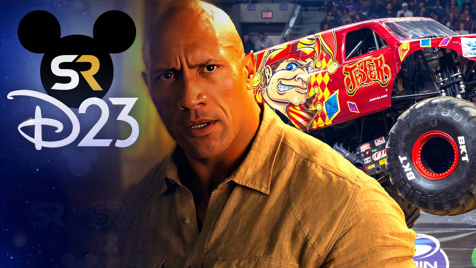 Dwayne Johnson Announces Movie Adaptation Of Classic Monster Truck Rally