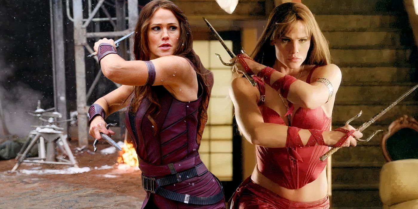 Jennifer Garner Allenamento Elektra