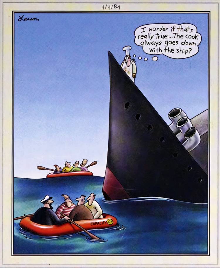10 Hilarious Far Side Comics Where Characters Are Lost At Sea (From the ...