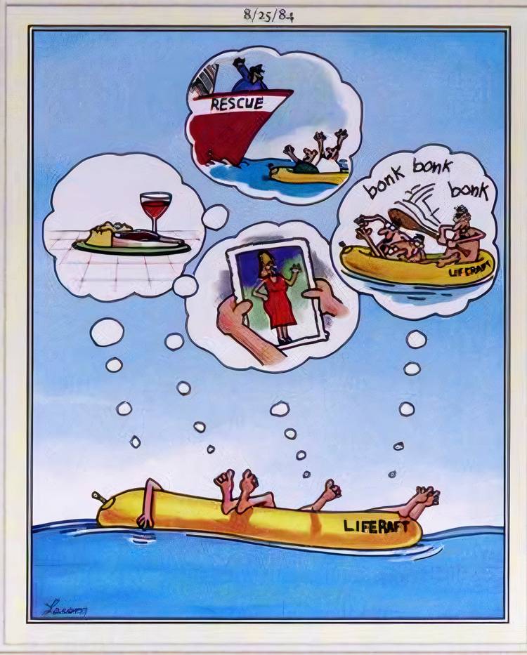 10 Hilarious Far Side Comics Where Characters Are Lost At Sea (From the ...