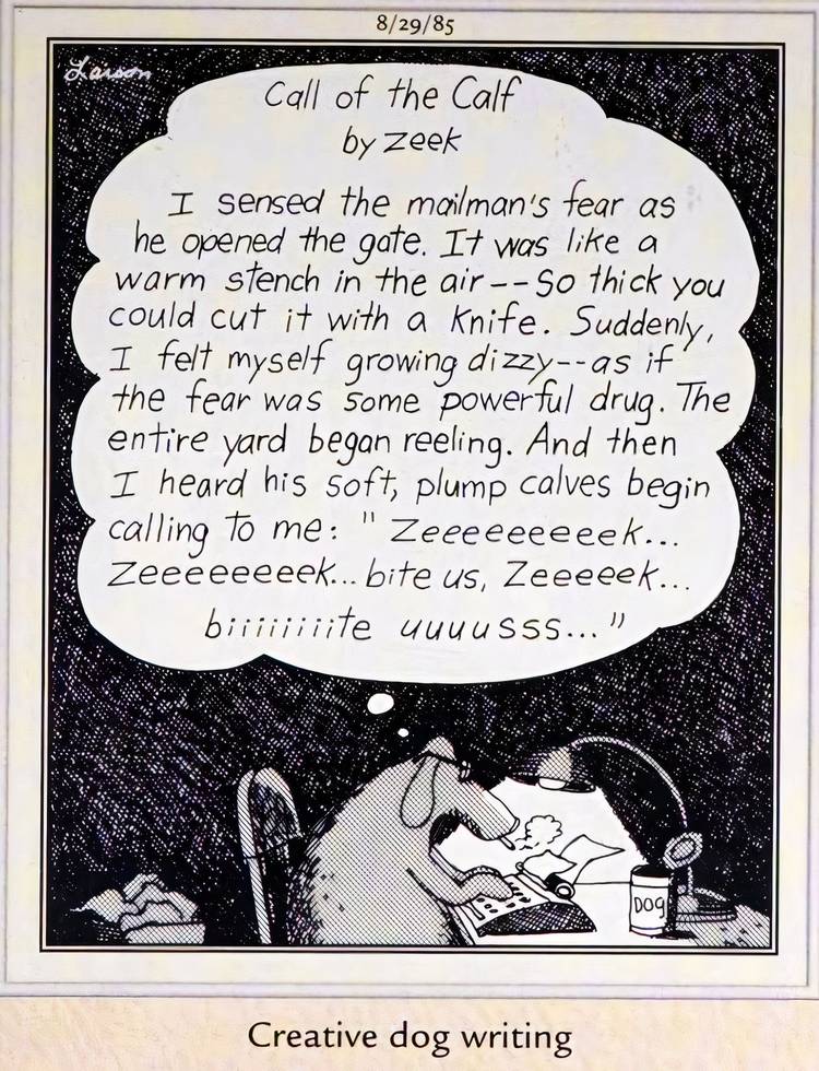 10 Genius Far Side Comics About Writer's Block (& Other Creative Woes)