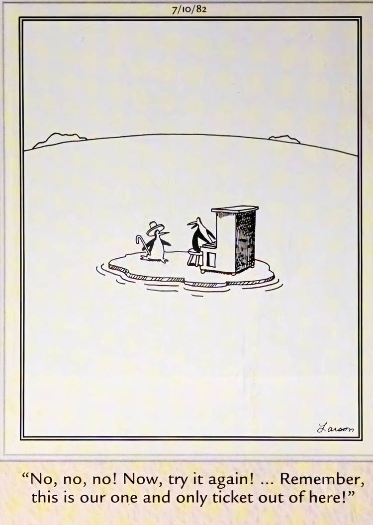 10 Perfect Far Side Comics About Penguins