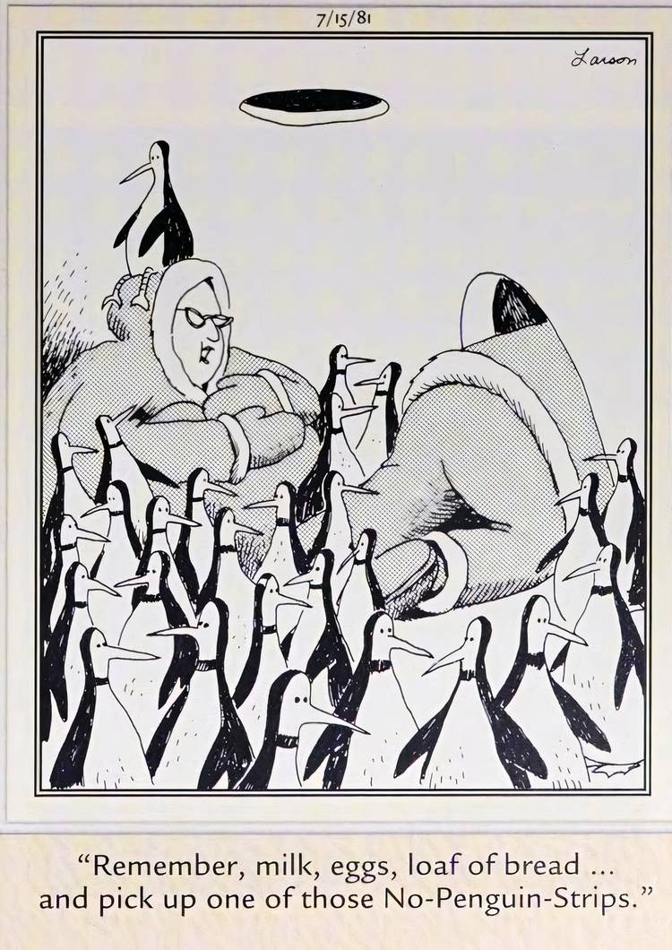 10 Perfect Far Side Comics About Penguins