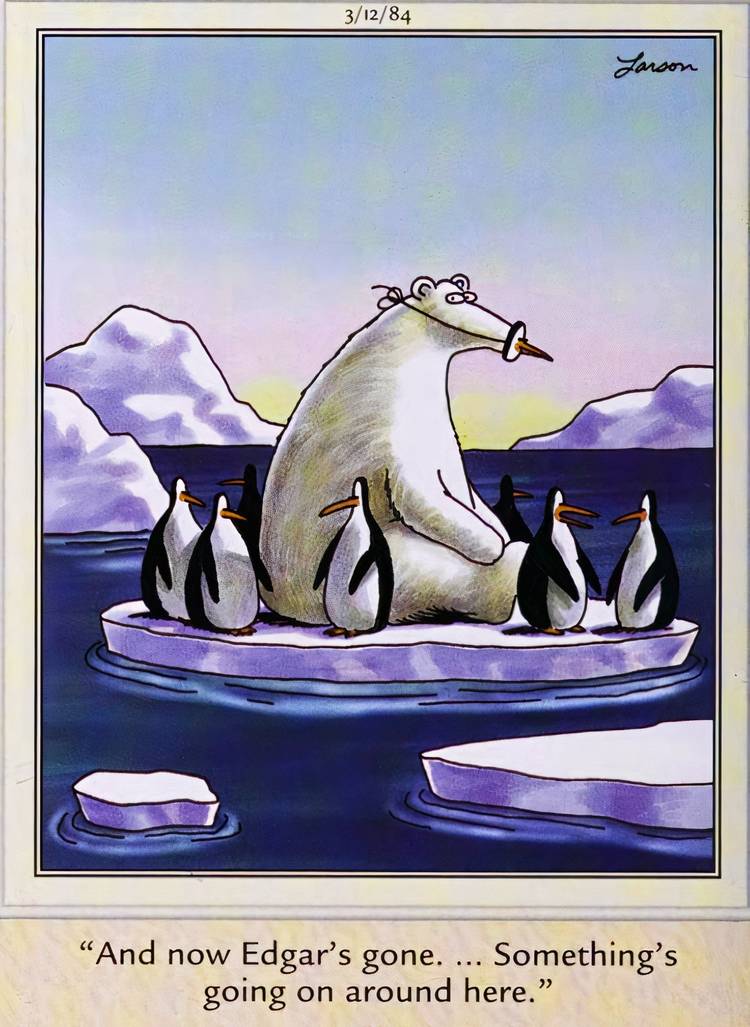 10 Perfect Far Side Comics About Penguins