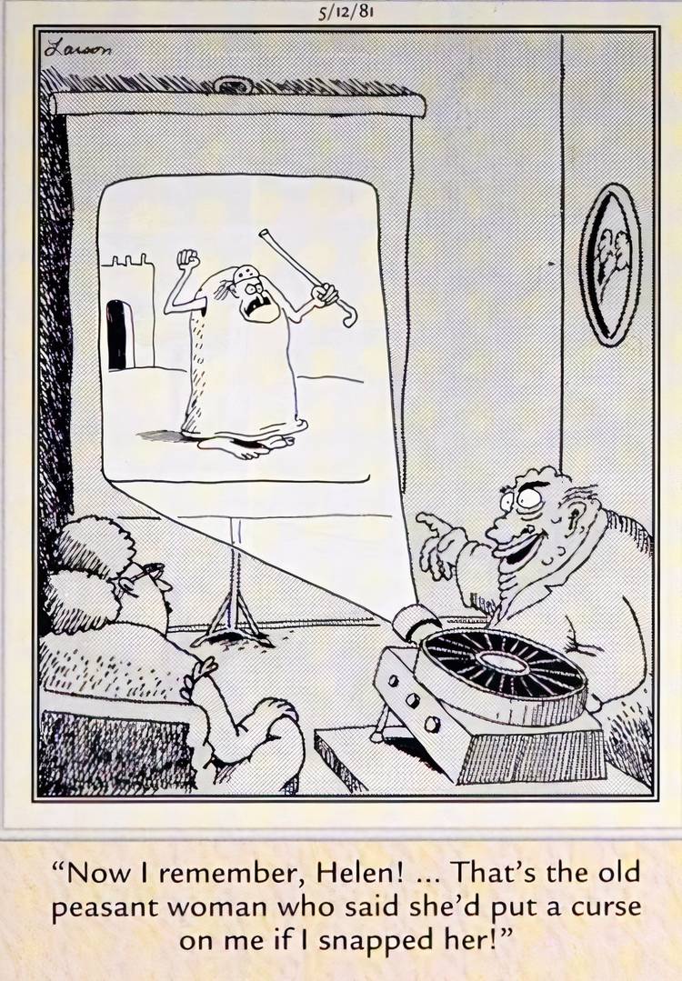 10 Hilarious Far Side Comics Featuring Absurd Vacation Photos