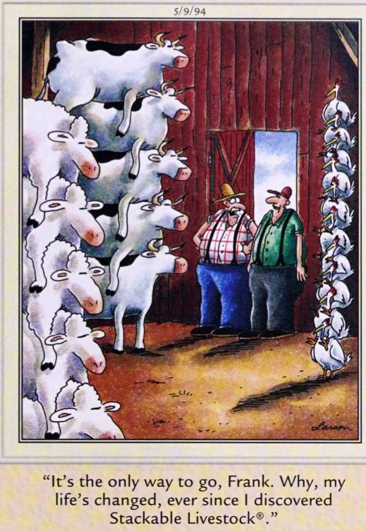 The Far Side's First 5 Cow Comics & Last 5 Cow Comics (And How Gary ...