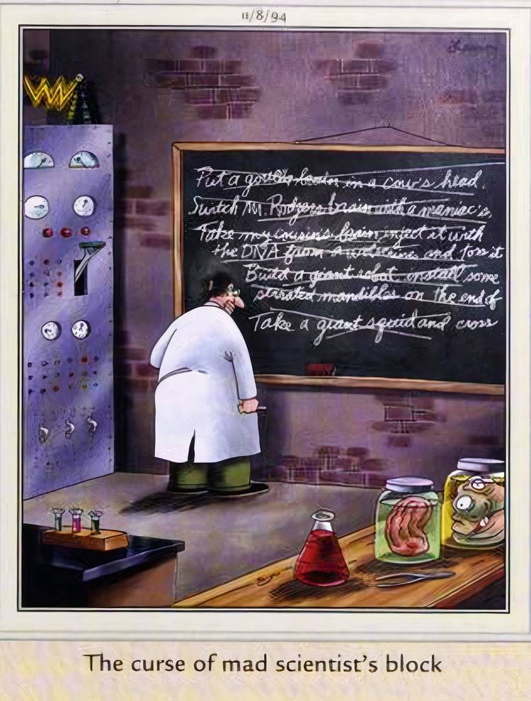 10 Genius Far Side Comics About Writer's Block (& Other Creative Woes)