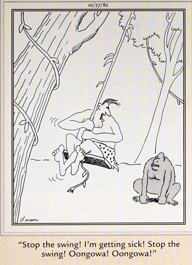 10 Funniest Far Side Comics Featuring Gary Larson's Goofy Version Of Tarzan