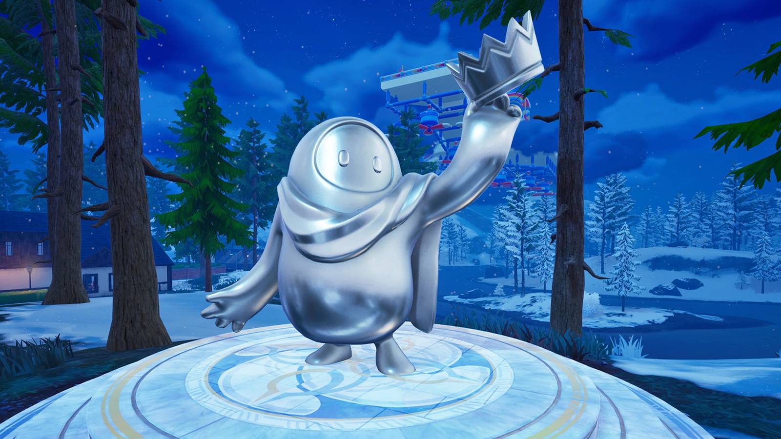 Fortnite: How To Start A Fall Guys Challenge At A Bean Idol