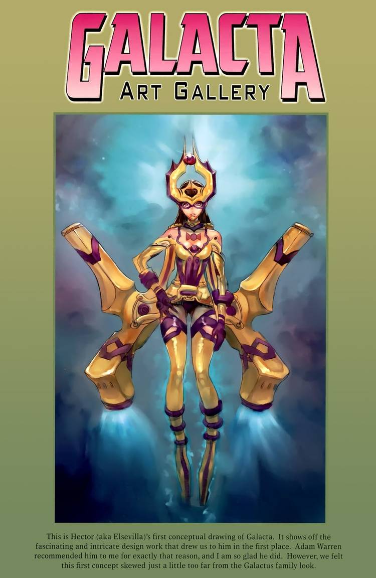 The Original Design for Galactus' Daughter Is Significantly Different ...