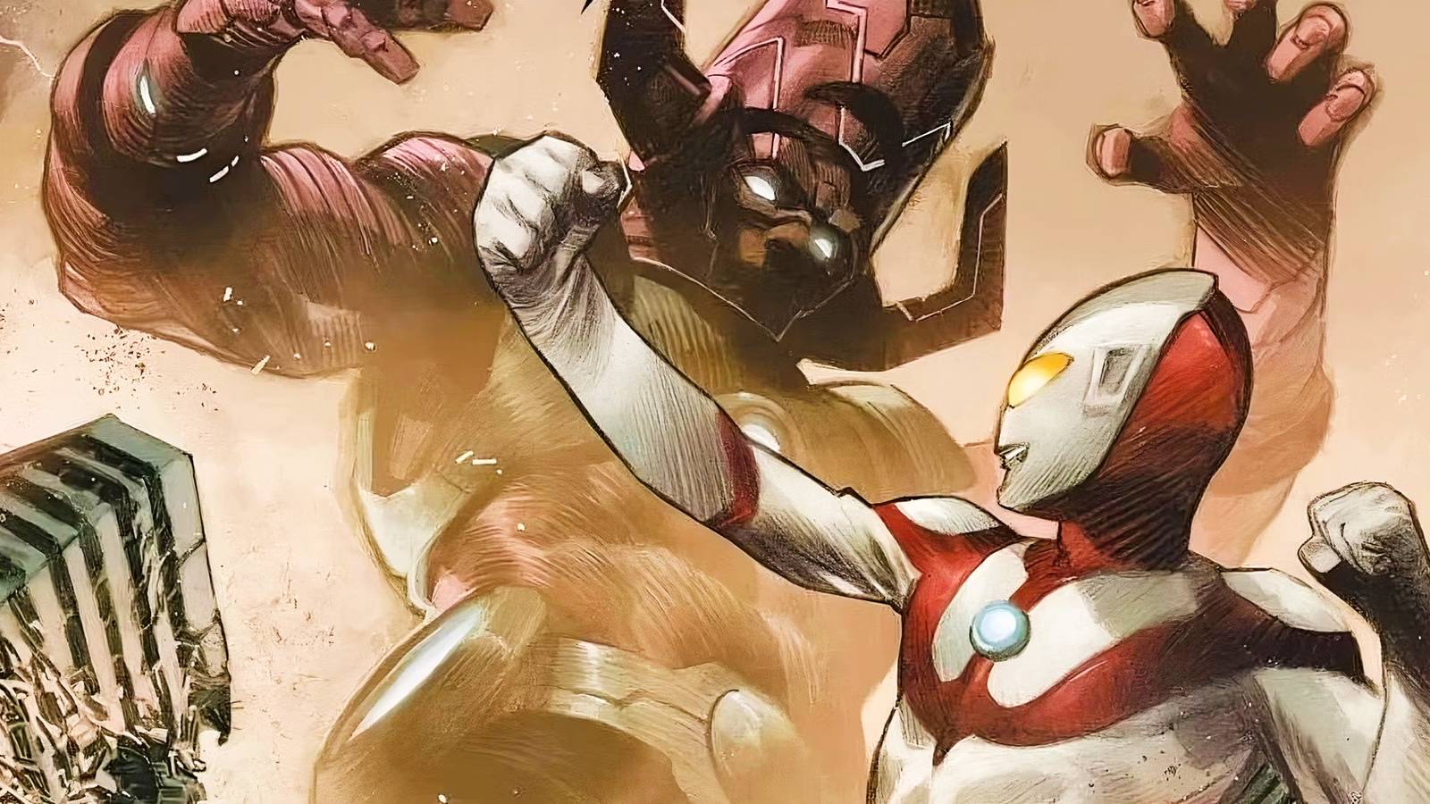 Ultraman's Alien Zarab Is Galactus' New Herald in Wild New Marvel Crossover
