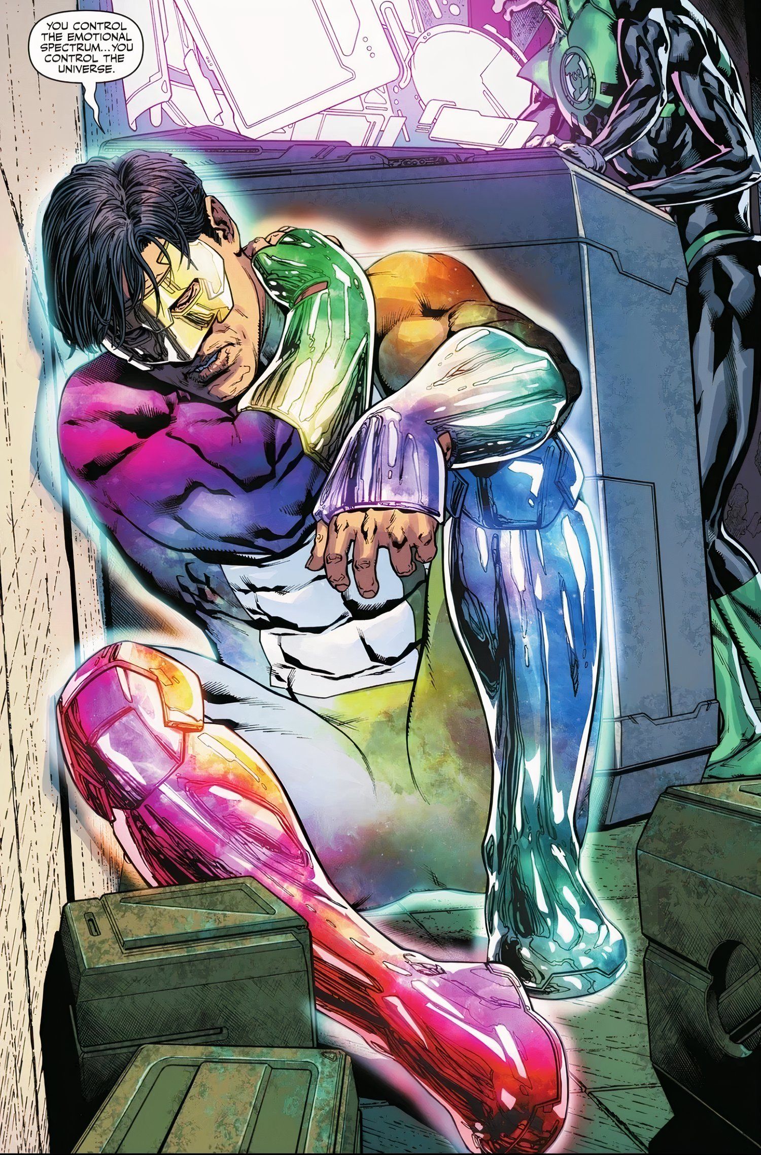 Green Lantern's New Costume Is Rainbow-Themed Nightmare Fuel