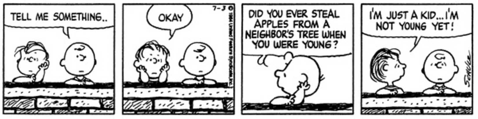 10 Funniest Peanuts Comics That Just Turned 40