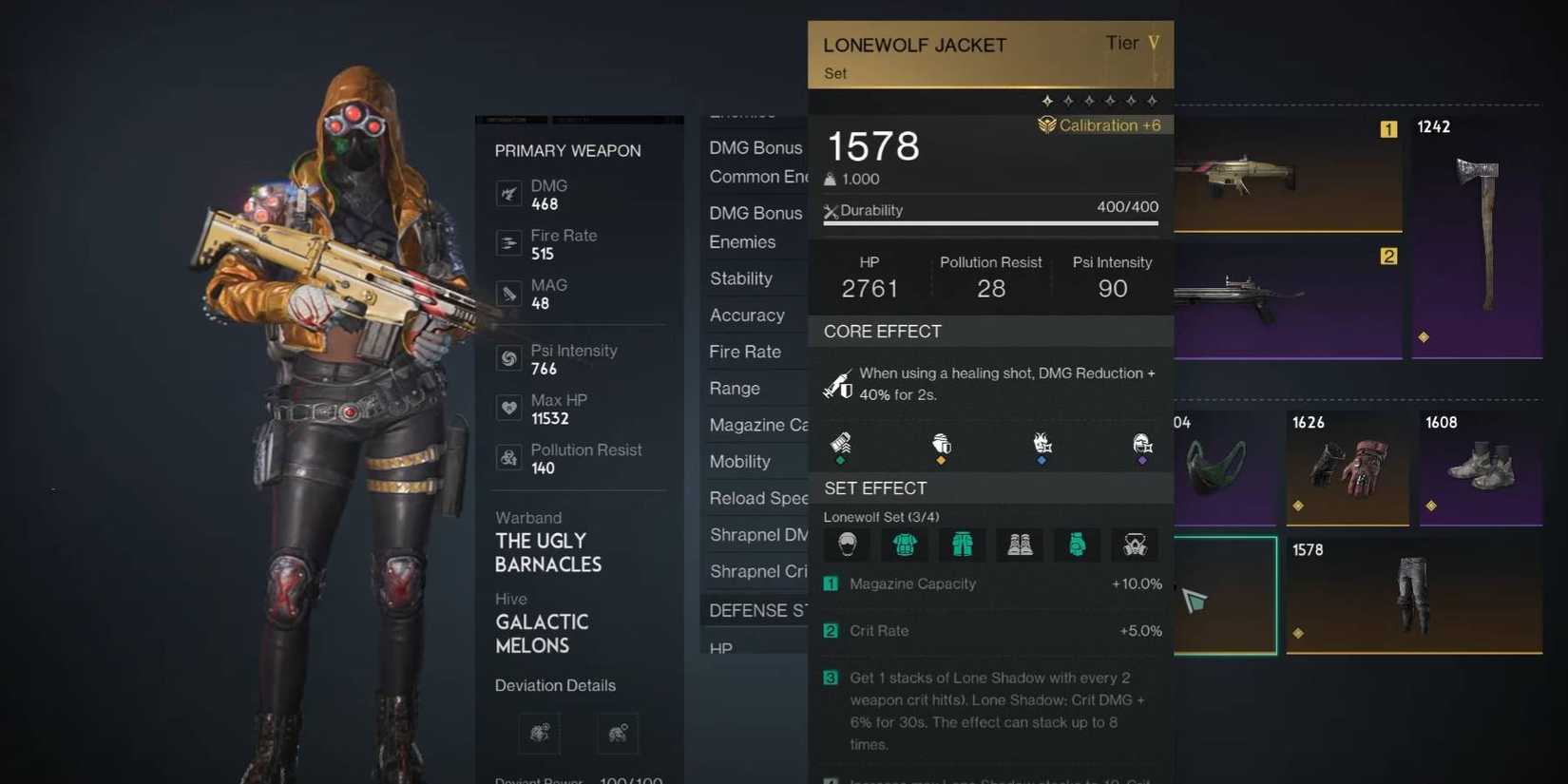 Once Human: How To Get The Lonewolf Armor Set (All Gear Locations & Stats)