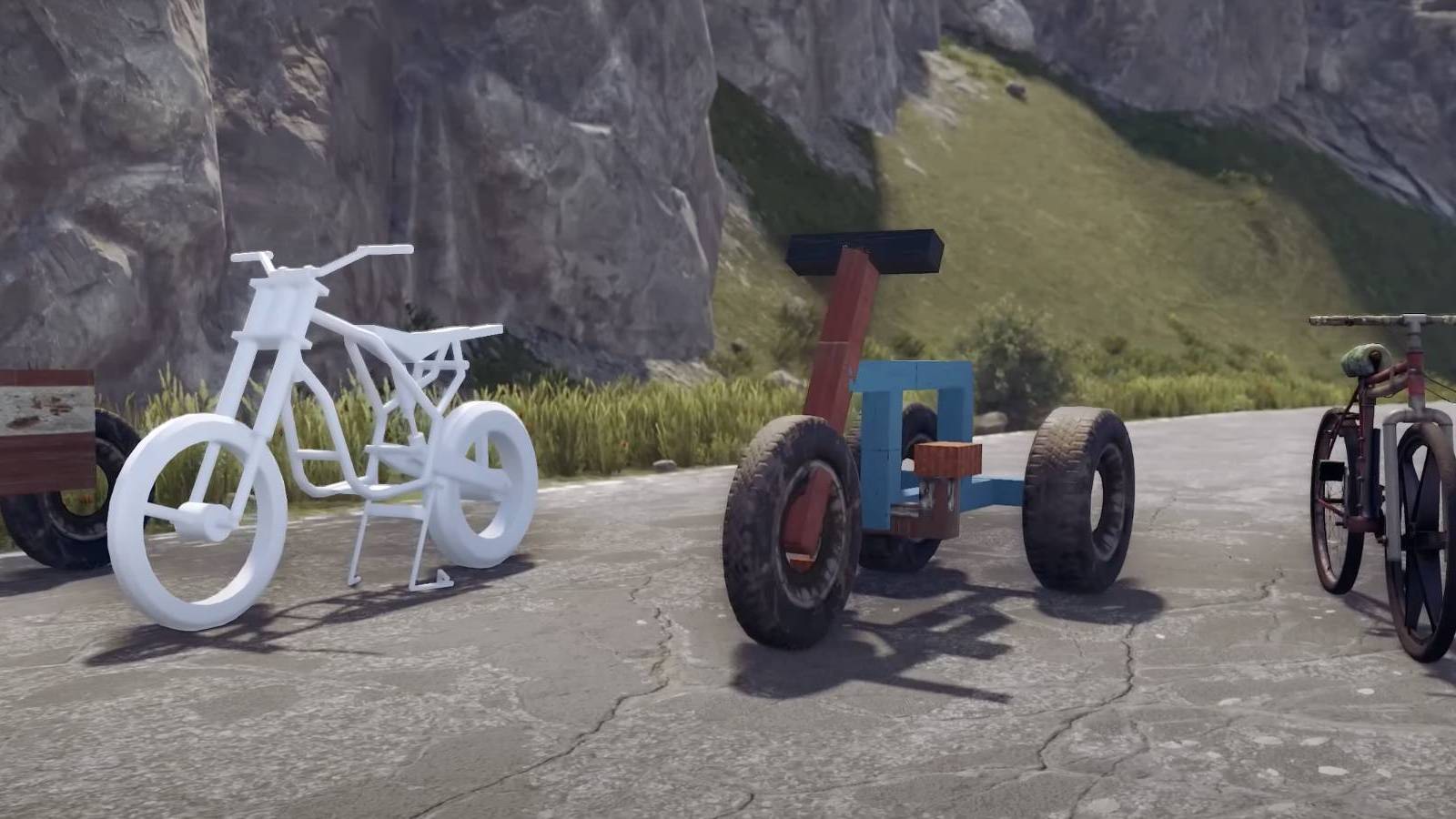 Rust: Where To Find Motorbikes & Bicycles