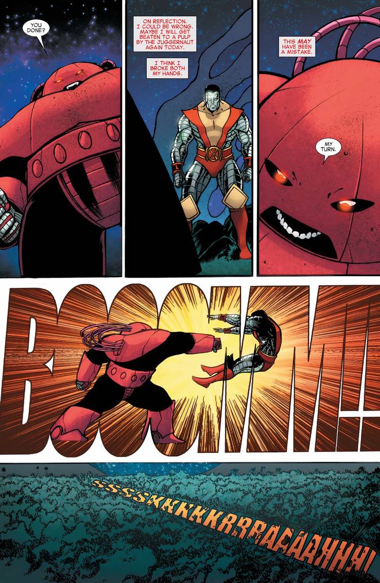 Colossus Finally Beat Juggernaut by Learning to Fight Like Wolverine