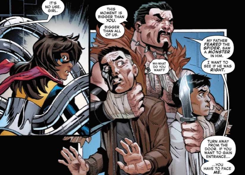 Kamala Khan Beat a Classic Spider-Man Villain So Easily, Marvel Didn't ...